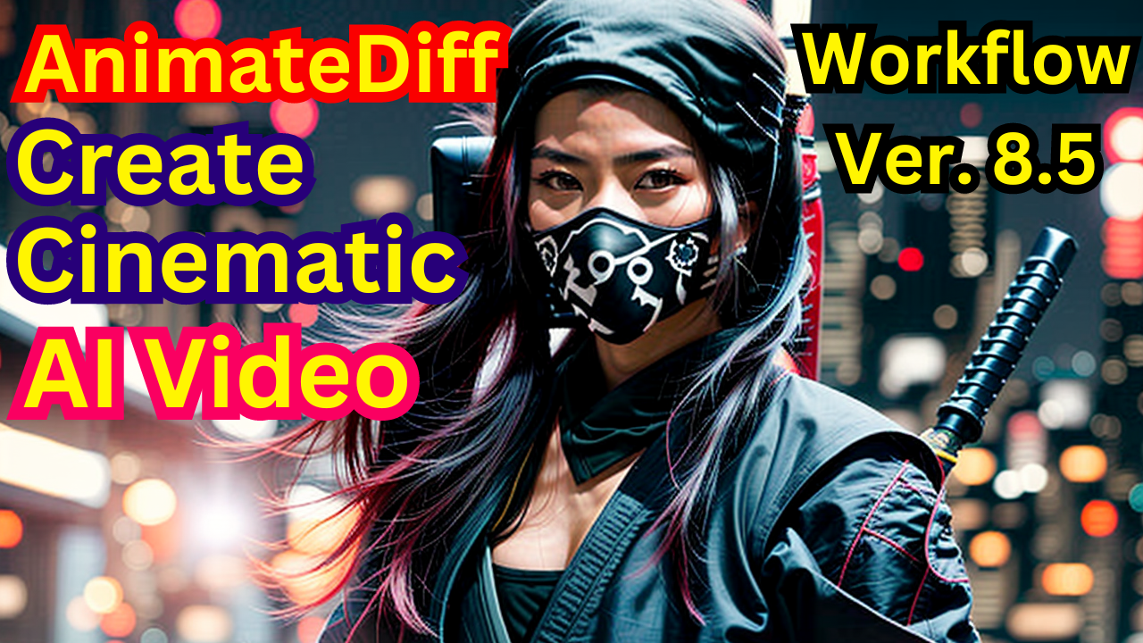 AnimateDiff Flicker-Free ControlNet LCM Workflow Ver.8.5 - A ...